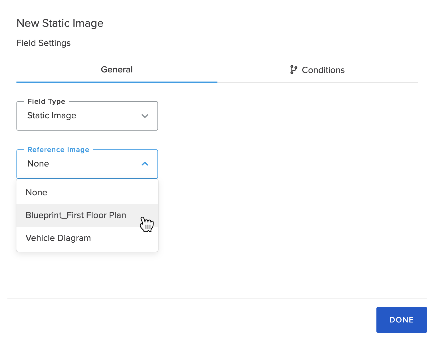 Inserting a Static Image in the Builder – GoCanvas Help Center