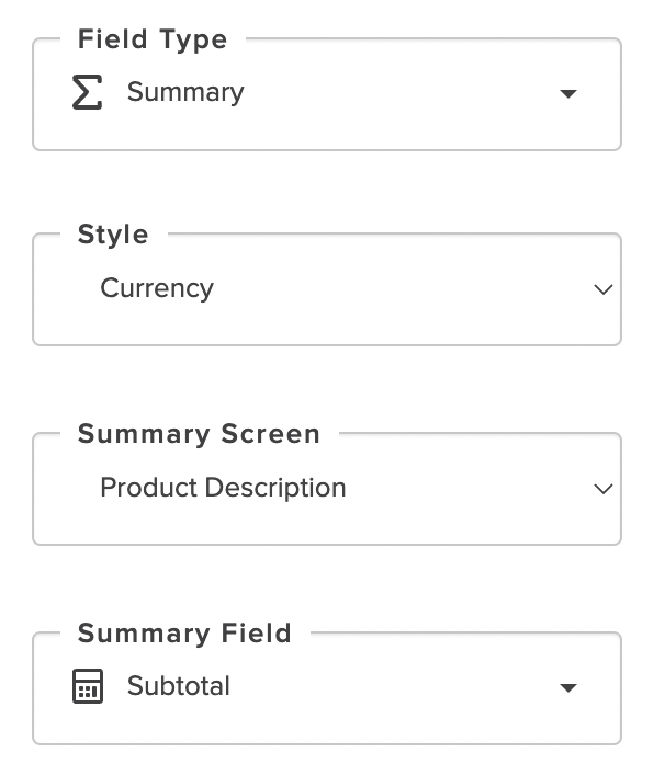 Using Calculation And Summary Fields In The Legacy Builder Gocanvas