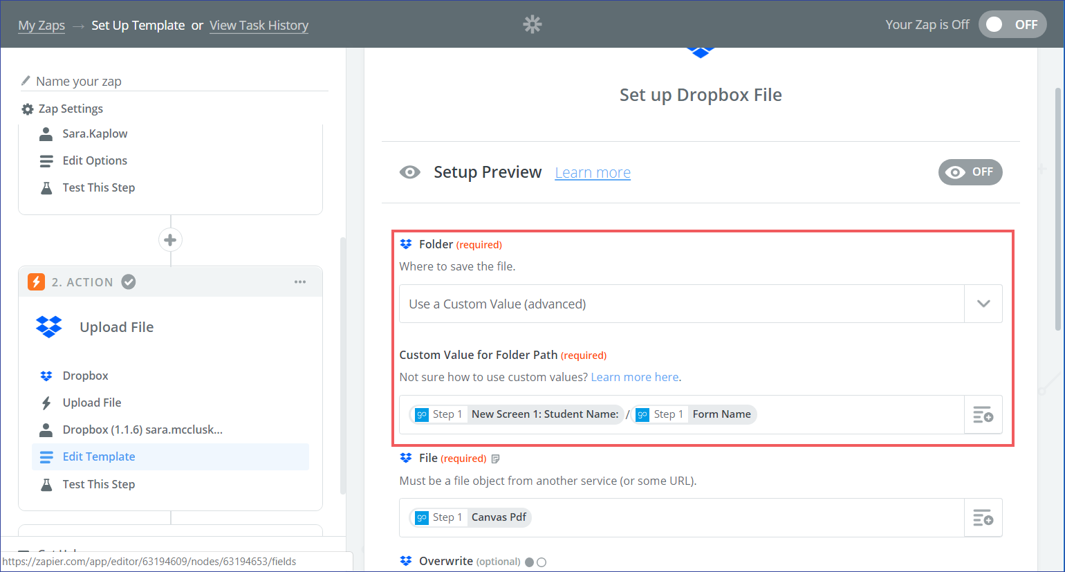 DropBox Integration – GoCanvas Help Center
